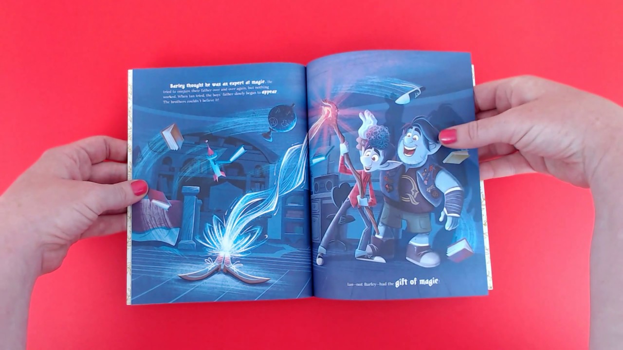 Onward Disney Little Golden Book Read Aloud - YouTube