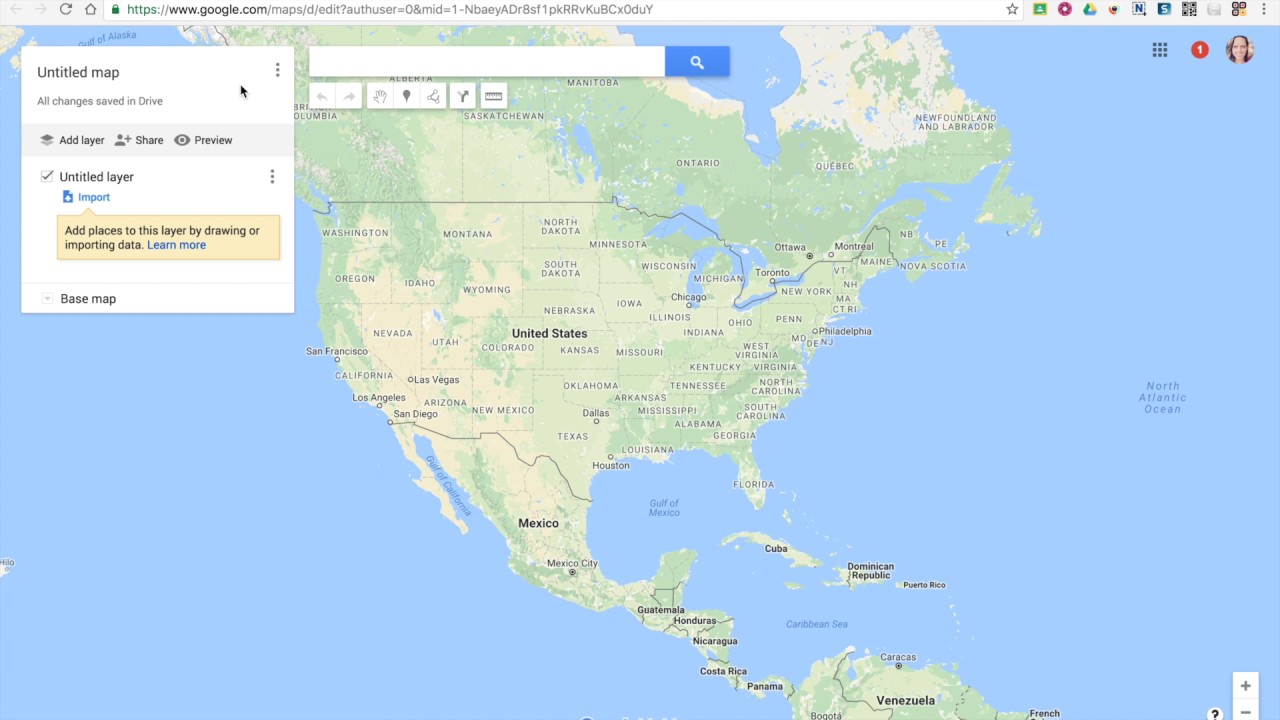 Google My Maps: Getting Started - YouTube