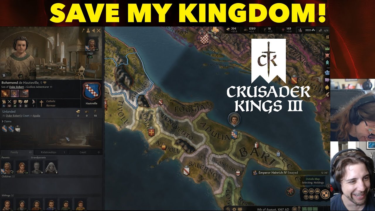 Crusader Kings III - Help Save My Kingdom - YouTube