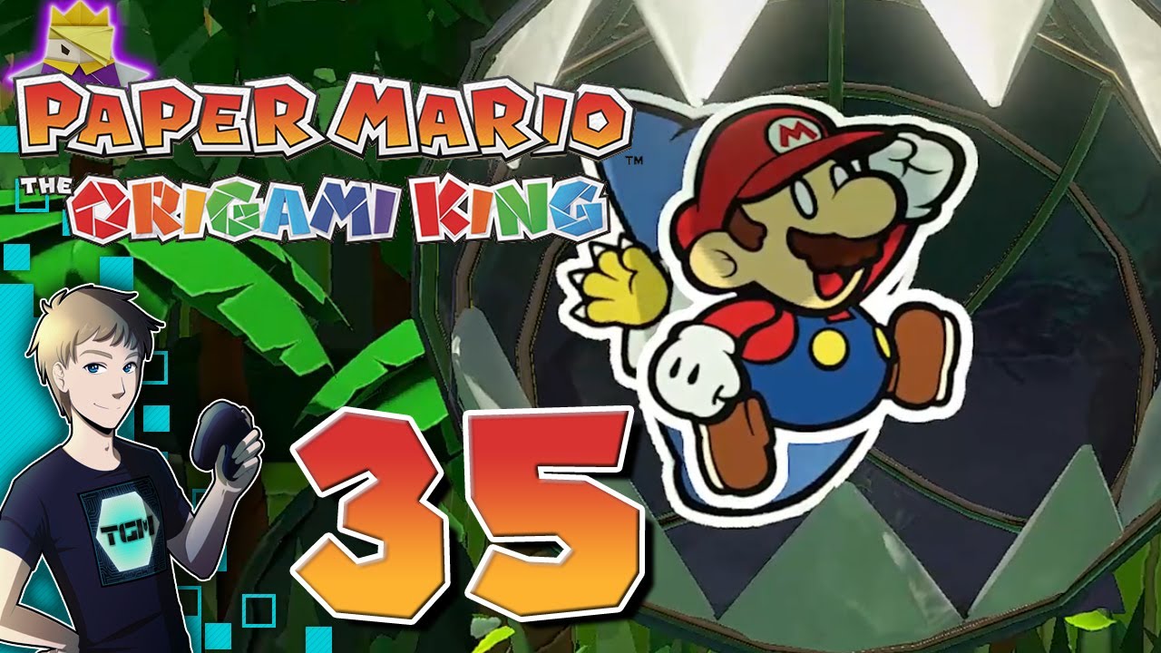 Paper Mario The Origami King - Part 35: Jungle Peril - YouTube