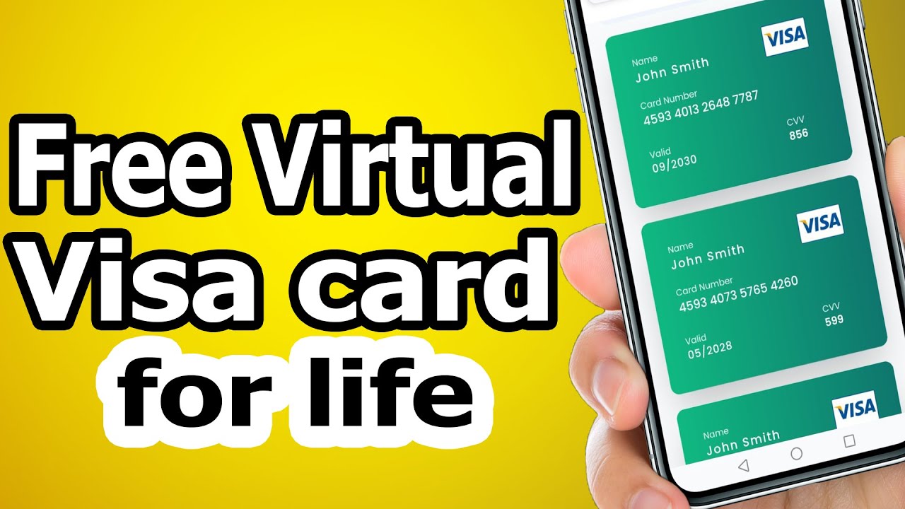 How to Get a Free Virtual Visa Card for Life 2026 - YouTube