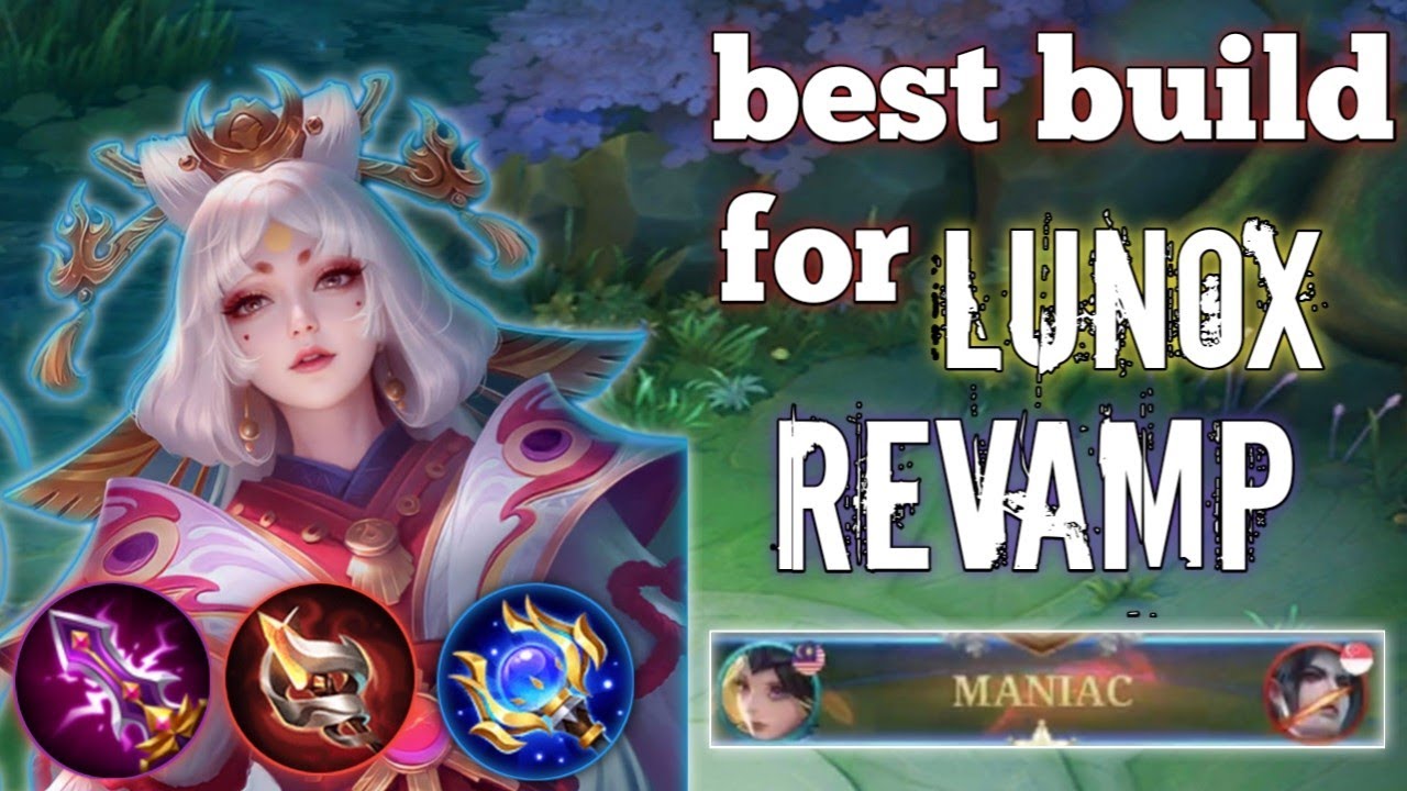 🔥 new best build for lunox revamp outo carry game mobile legends bang ...