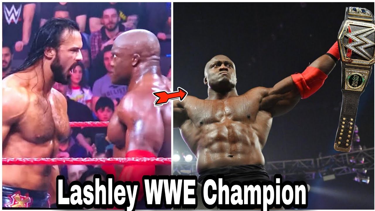 Bobby Lashley Winning WWE ChampionShip ? Drew Mcintyre Vs Bobby Lashley ...