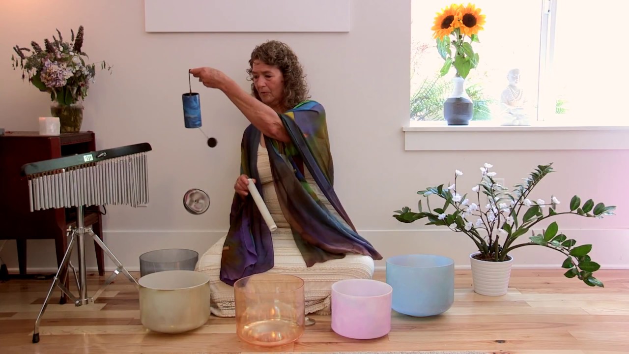 Michele-Sound Healing with Crystal Bowls © 2017 Videography by Joshua ...