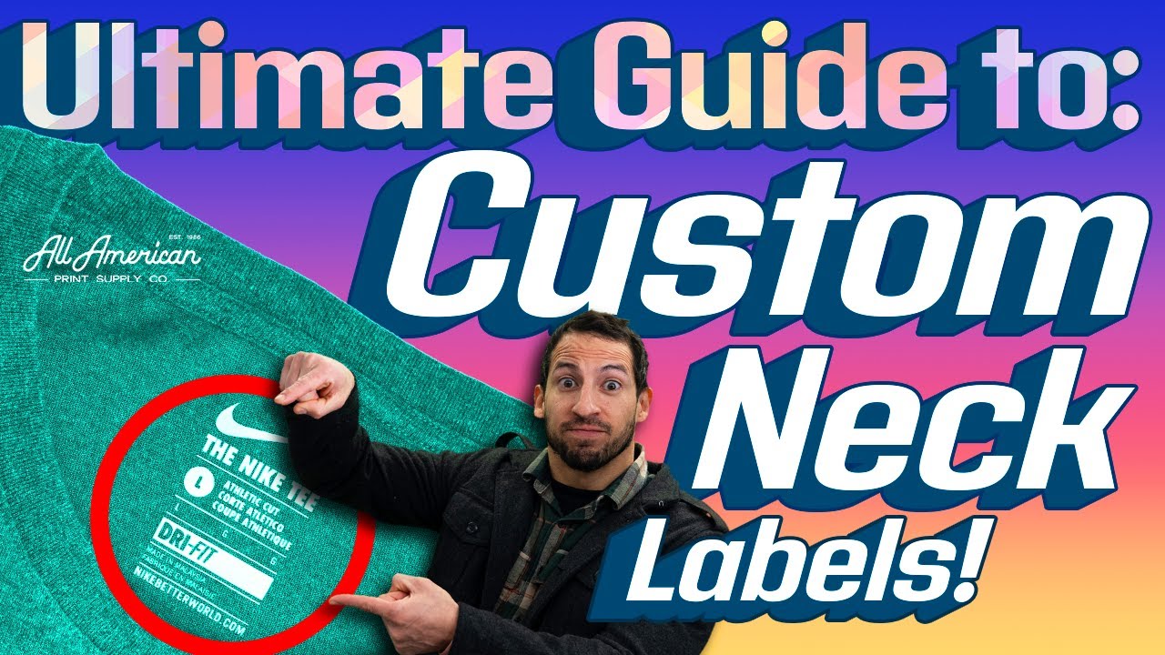 Custom Neck Labels Must-Knows - YouTube