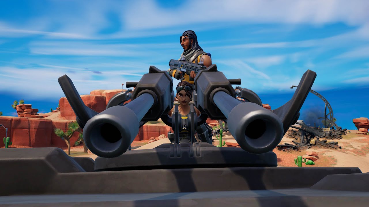 Fortnite - Desert Dominators (Desert Dominator & Tracker Skin Gameplay ...