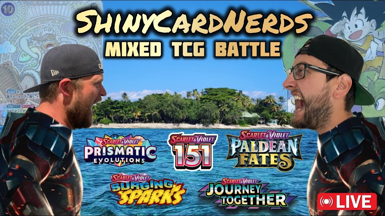 Mixed TCG Battle ! Pokémon Prismatic, 151 and Paldean Fates ! One piece ...