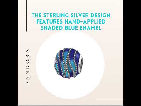 Pandora Blue Wave Charm ClicktheLink: https://linktr.ee/sukimotofinds ...