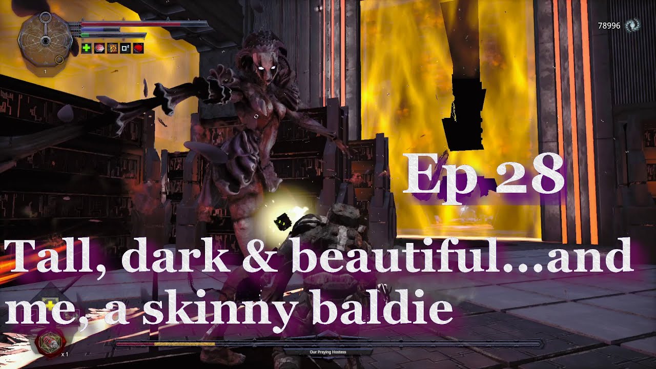 Hellpoint - Our Preying Hostess boss fight - Union park library - The ...