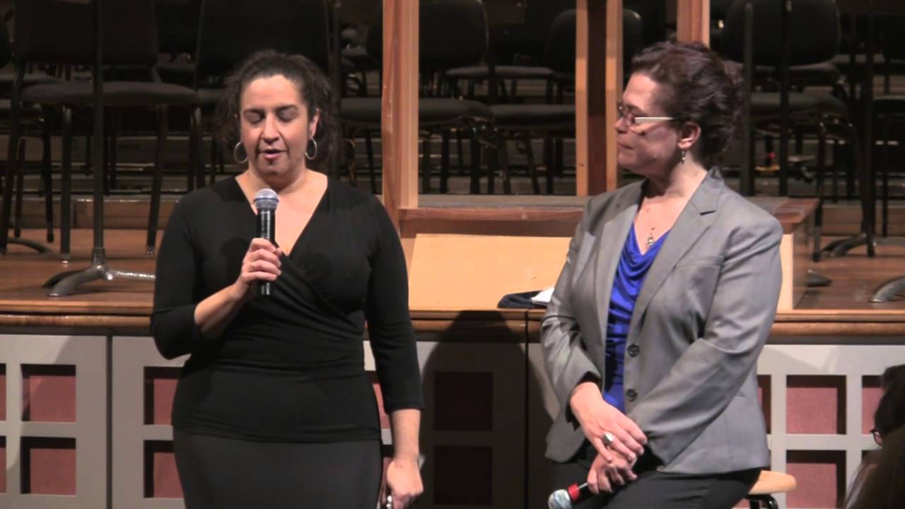 Pre-Concert Conversation, Christa Wessel and Karen Wagner, 7 Dec 2013 ...