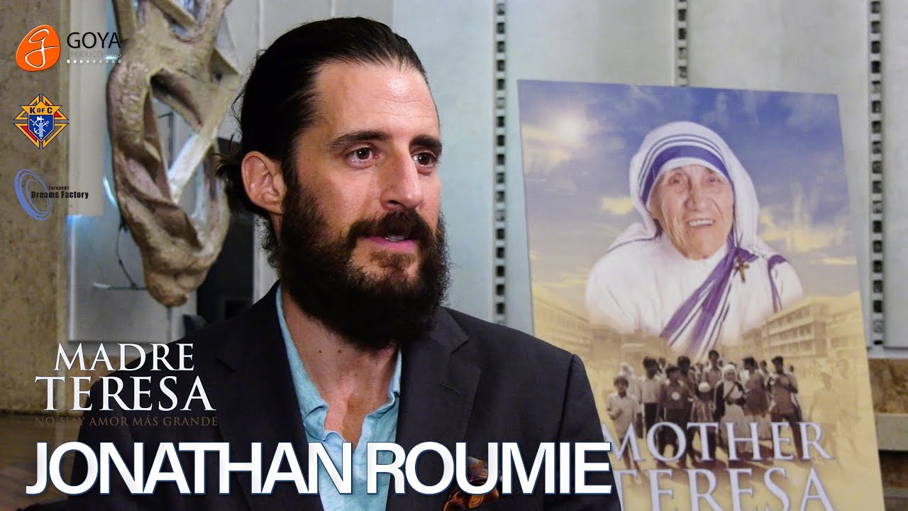 Impresión JONATHAN ROUMIE de la serie "The Chosen" sobre "Madre Teresa ...