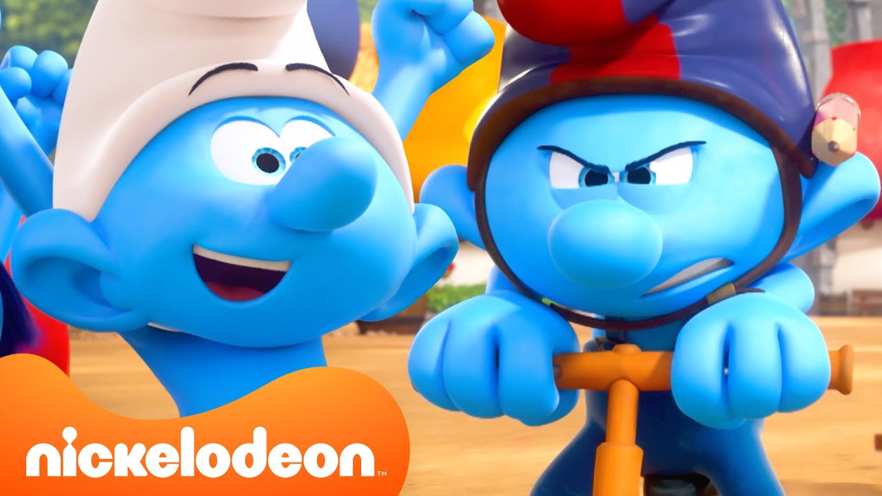 Clumsy Enters The Great Smurf Games! 🥇 | The Smurfs | Nickelodeon UK ...