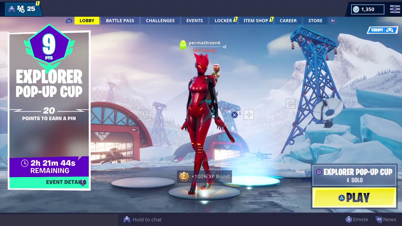 Fortnite solo pop up cup - YouTube