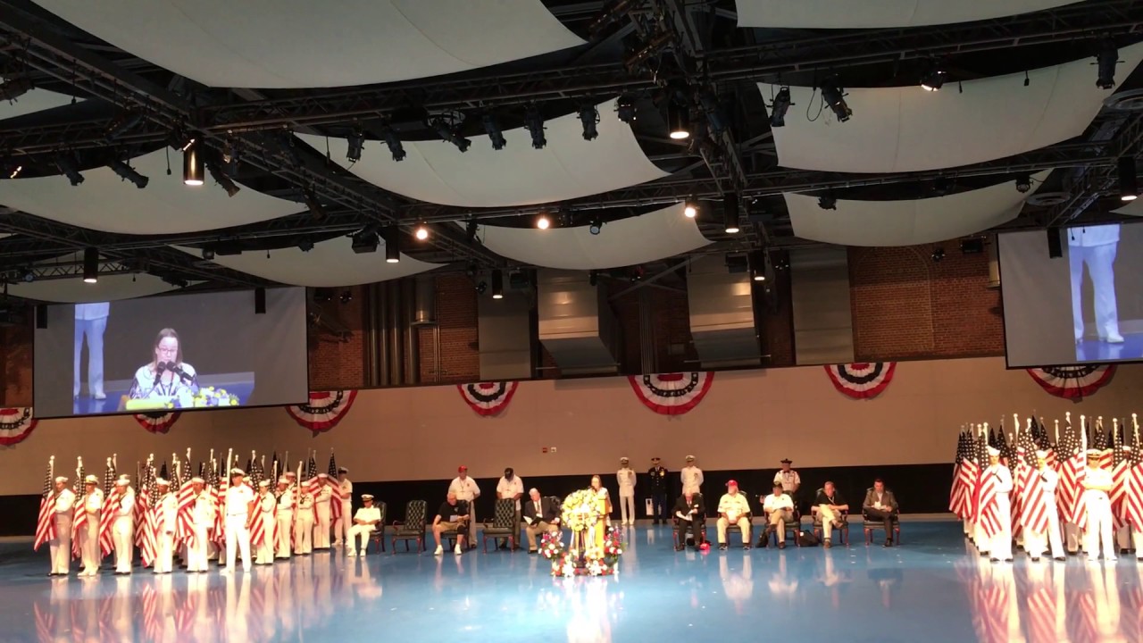 USS FORRESTAL MEMORIAL SPEECH by Michele LaBarr- Haynes, taken July 29 ...