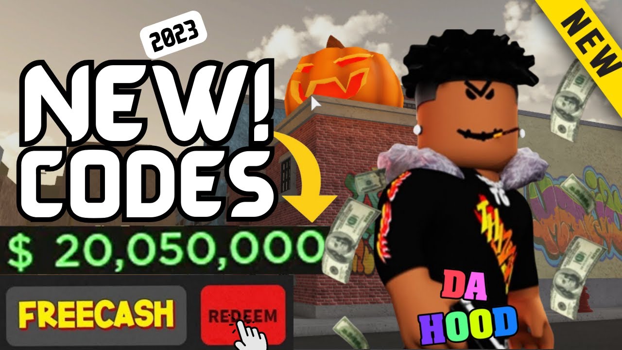 ALL ⚠️ NEW WORKING CODES 2023 | DA HOOD CODES | ROBLOX DA HOOD - YouTube