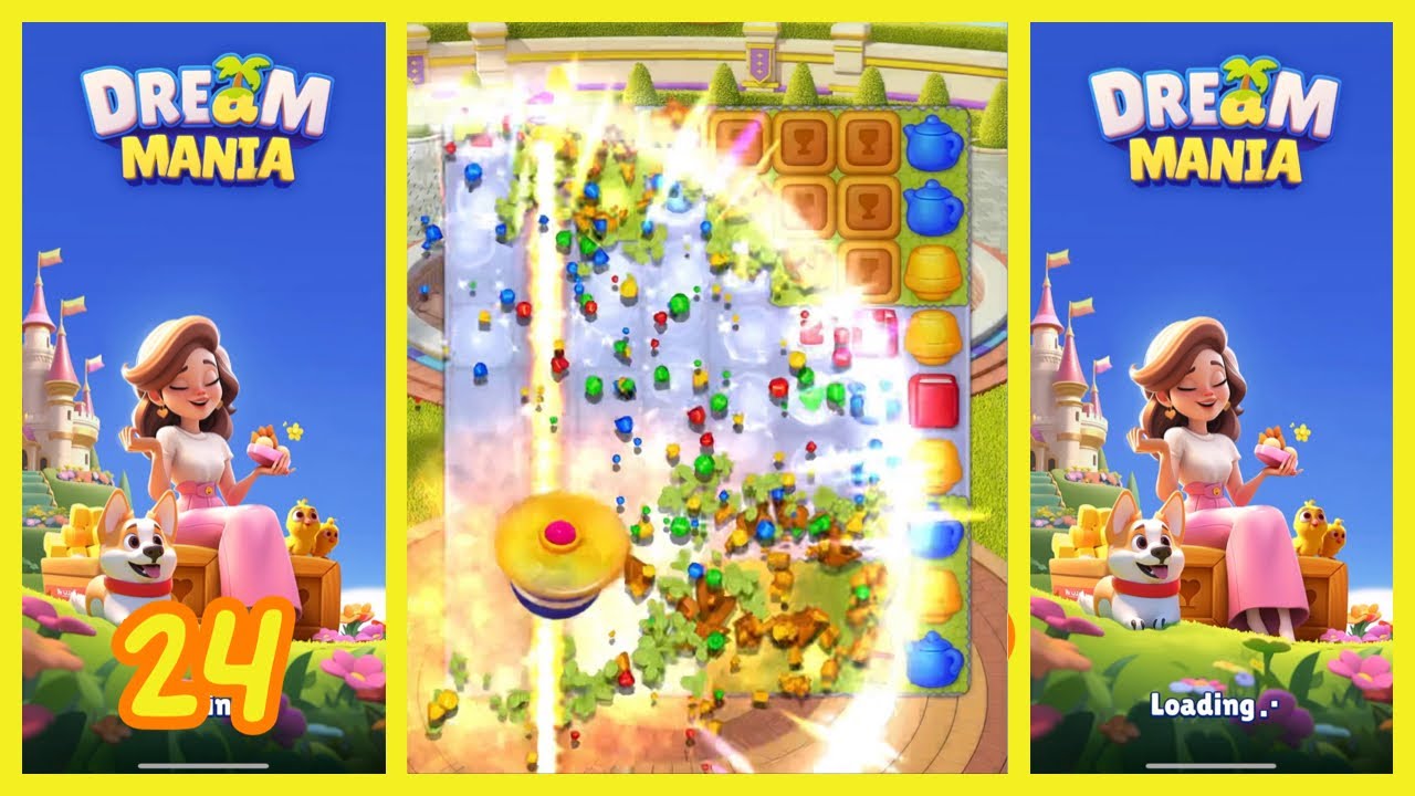 NO BOOSTERS Dream Mania Match 3 Gameplay 24 - YouTube
