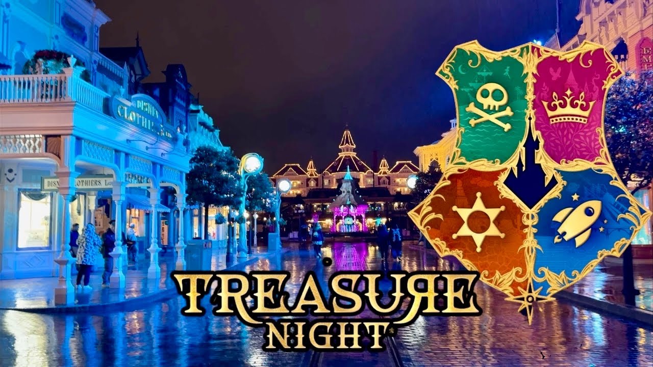 SOIREE PASS ANNUEL TREASURE NIGHT DE DISNEYLAND PARIS - YouTube