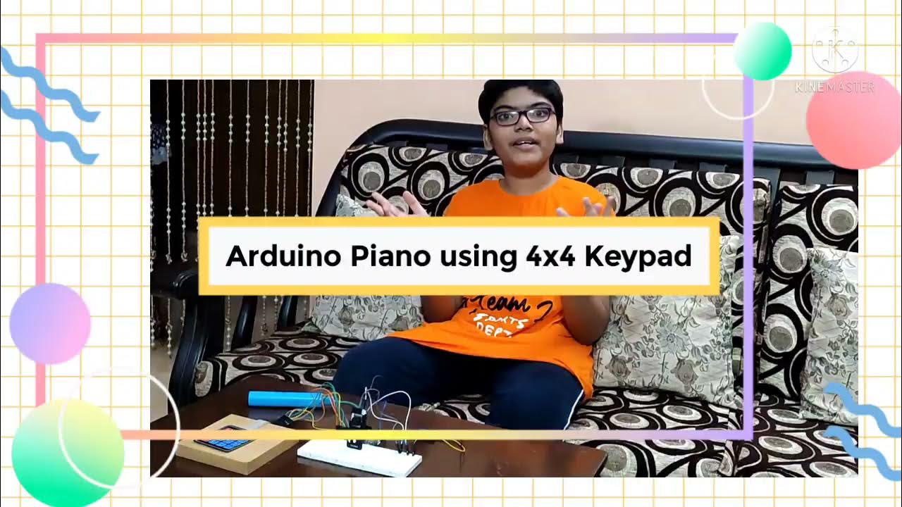 Arduino Piano using 4x4 Keypad - YouTube
