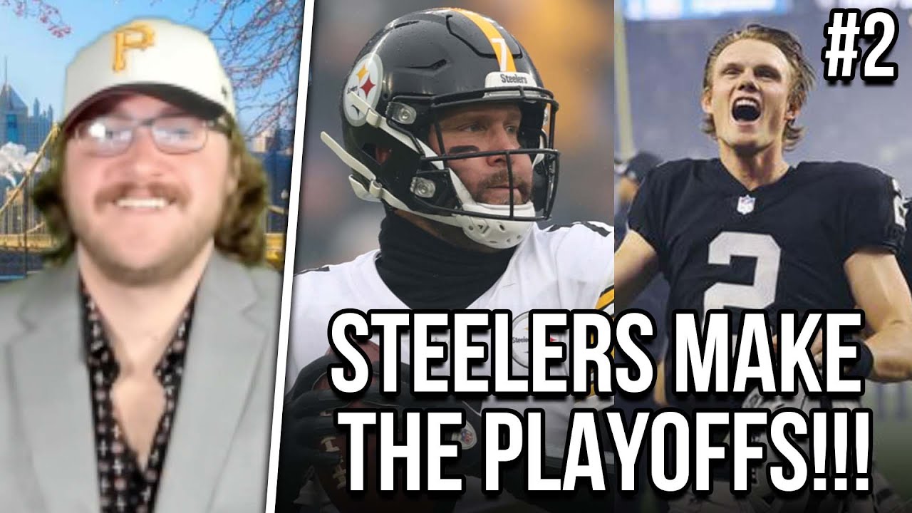 Steelers make the Playoffs!!! + Did TJ Watt actually break the sack ...