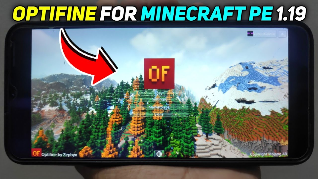 Optifine For Minecraft Pe 1.19+ | Fix Lag In Minecraft Pe | Minecraft ...
