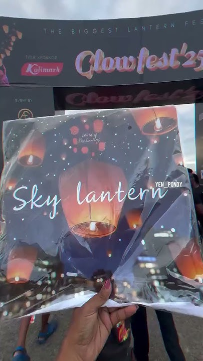 Glowfest Pondicherry 2025 #pondicherryvibes #pondicherry #lantern #chinese - YouTube