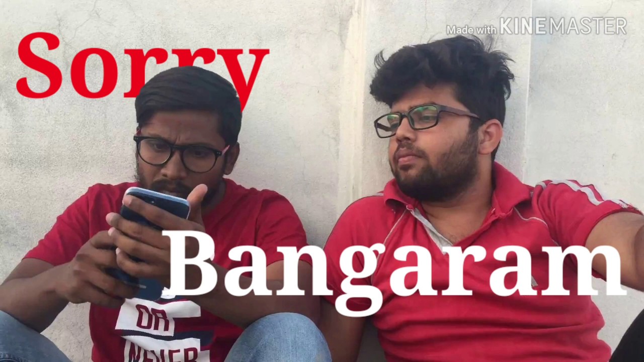 Sorry Bangaram (latest telugu short film). When and how to say sorry ...