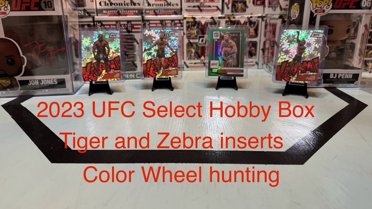2023 UFC select Hobby Box Hunting for that Color Wheel - YouTube