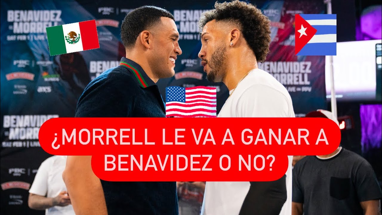¡BENAVIDEZ Y MORRELL EN CALIENTE CARA A CARA EN MIAMI! # ...