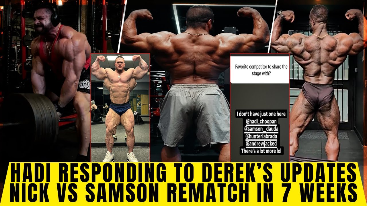 The Fight for Mr Olympia title 2024 + Hadi on a mission + Derek is ...