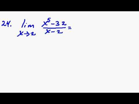 Calculus-Solving Limits Analytically prob23-24 - YouTube