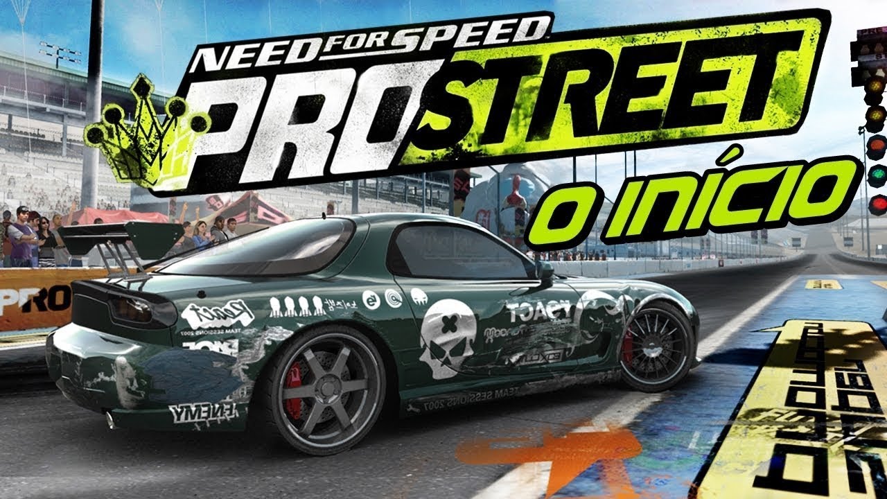 Need For Speed ProStreet Início da game play,Ryan Cooper botando ...