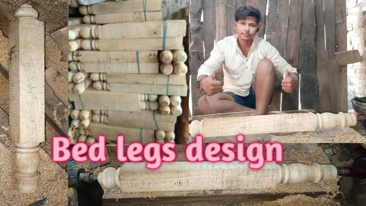 How to make wooden bed legs design || Bed Legs Design ...