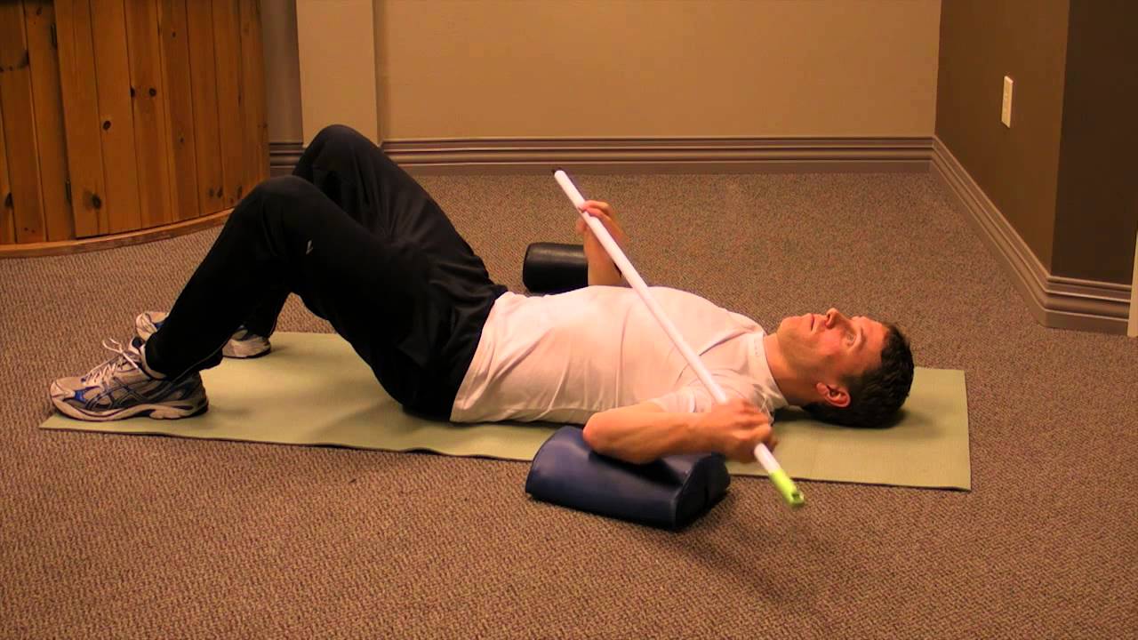 Active Assisted External Rotation ROM at 30 Degrees - YouTube