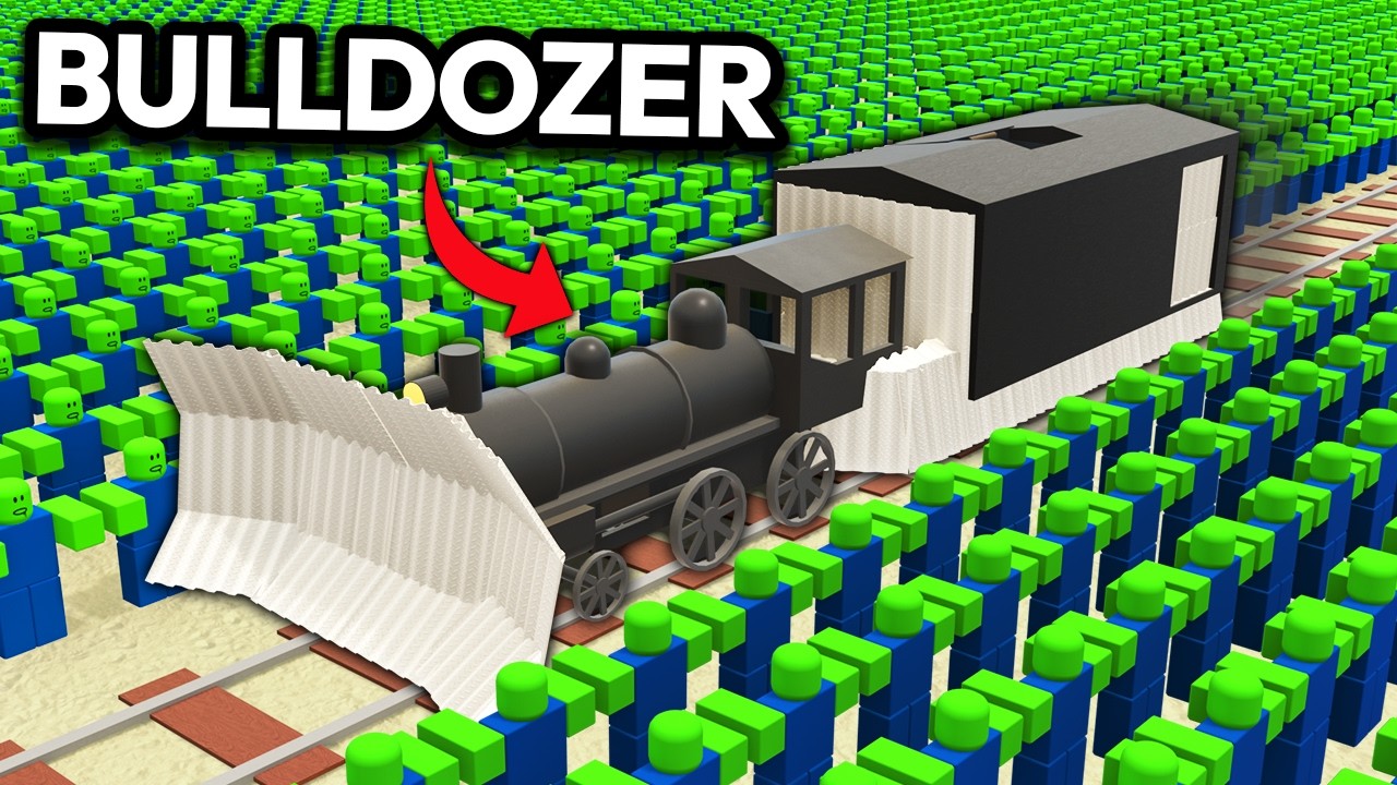I Built a BULLDOZER Train in Dead Rails - YouTube