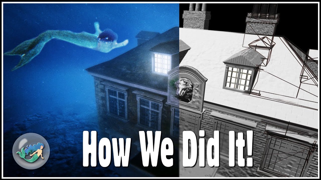 The Mermaid Sunken House - How we did it! - YouTube