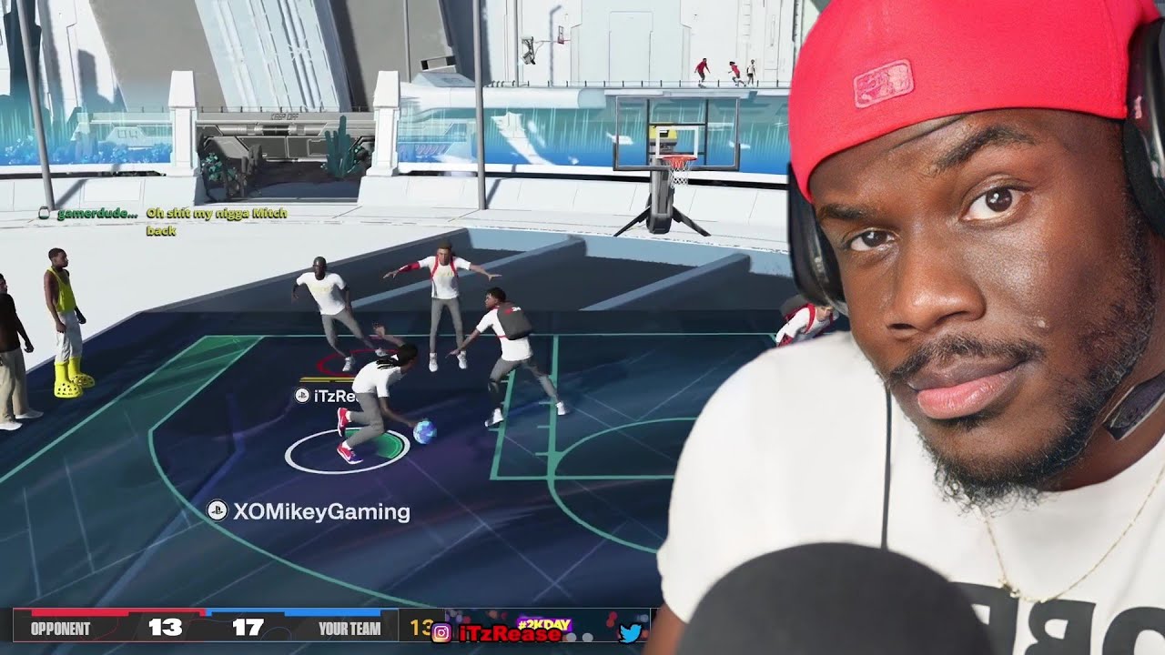 iTzRease having a good time being bald in 2k24 - YouTube