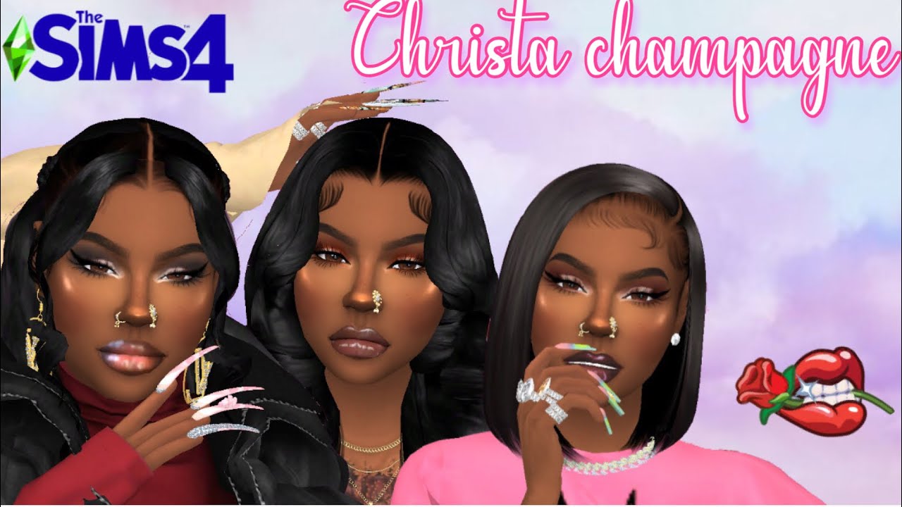 MAKE A SIM WITH ME IN CAS | THE SIMS 4 | CC-TRAY FILES | SIM DOWNLOAD ...