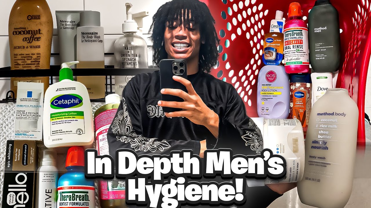 THE BEST MEN'S IN DEPTH FULL HYGIENE ROUTINE | smell good all day, full ...