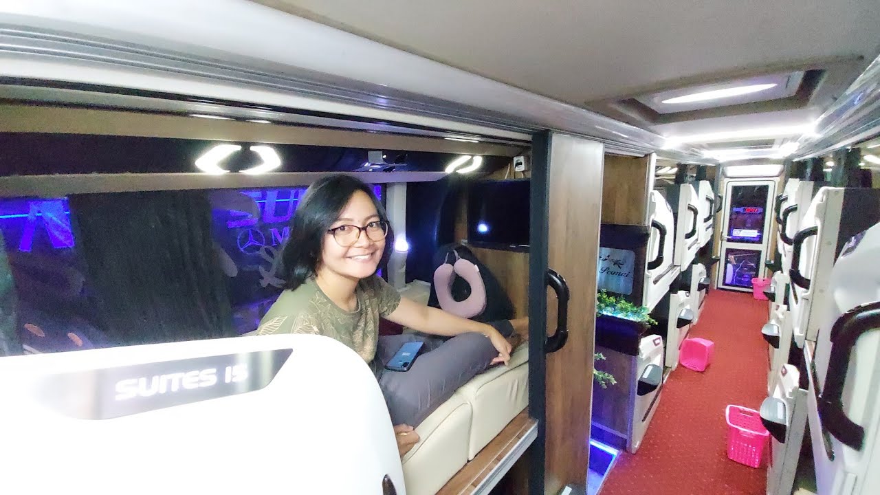 SENSASI SLEEPER BUS DOUBLE DECKER TORAJA - MAKASAR! BERAPA HARGA ...