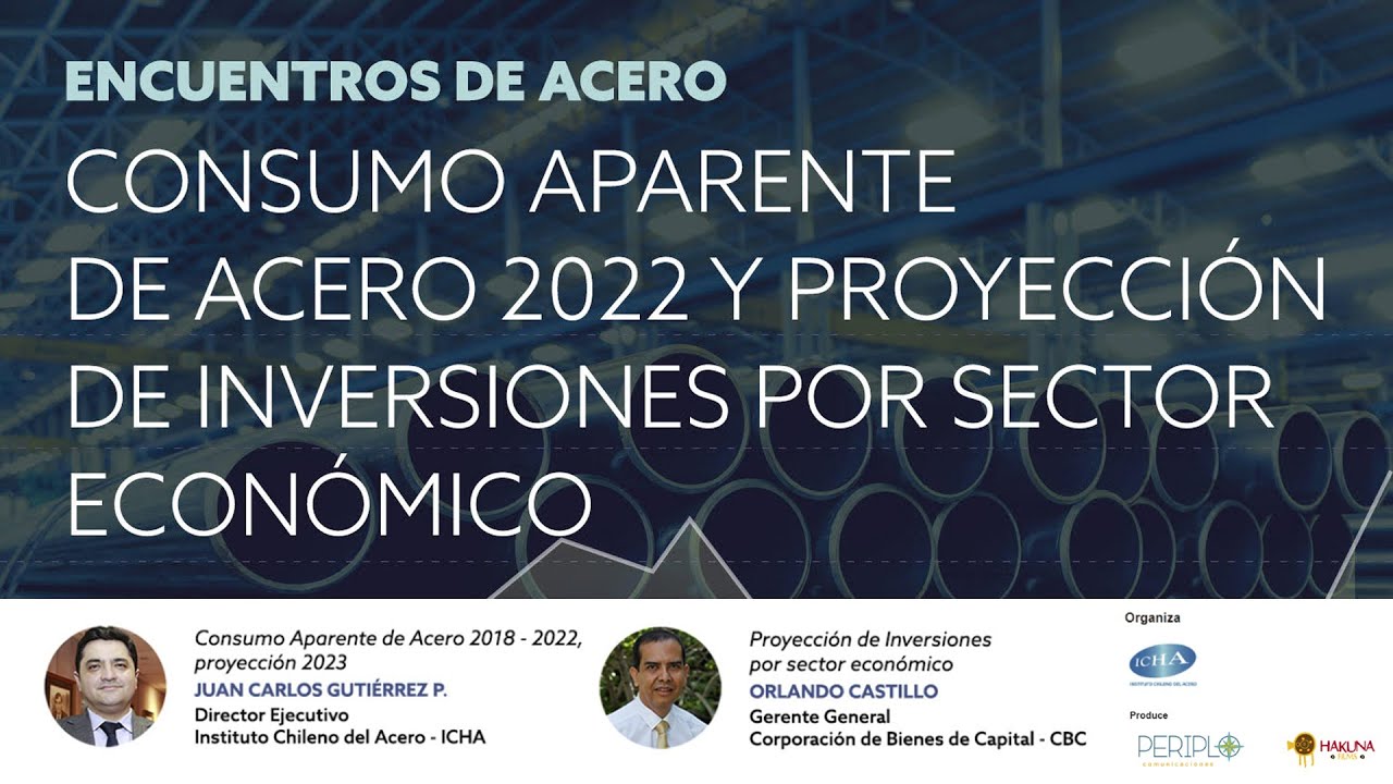 ENCUENTROS DE ACERO Consumo aparente de Acero 2022 y proyección de ...