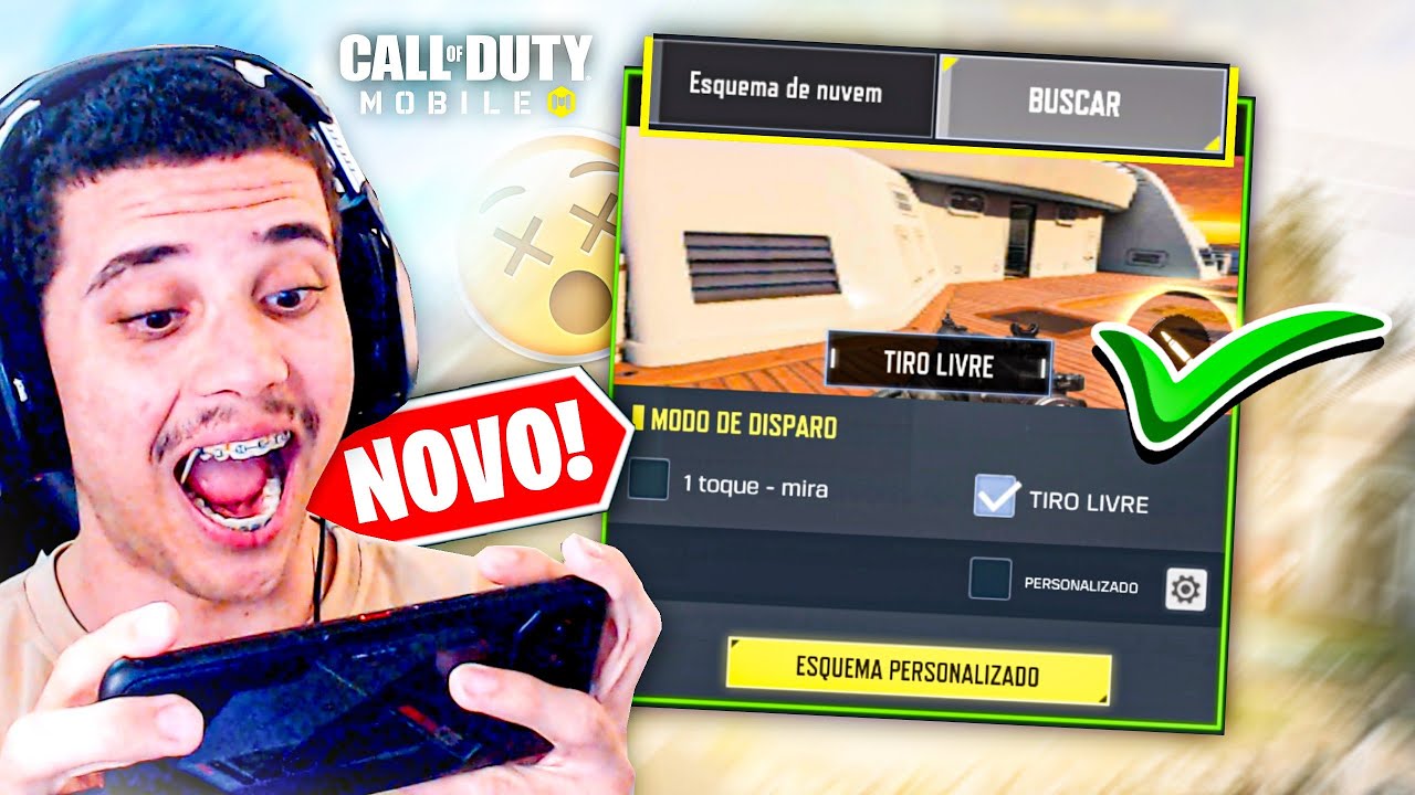 FINALMENTE ISSO FOI ADICIONADO no COD MOBILE! HUD muito mais FACIL na ...