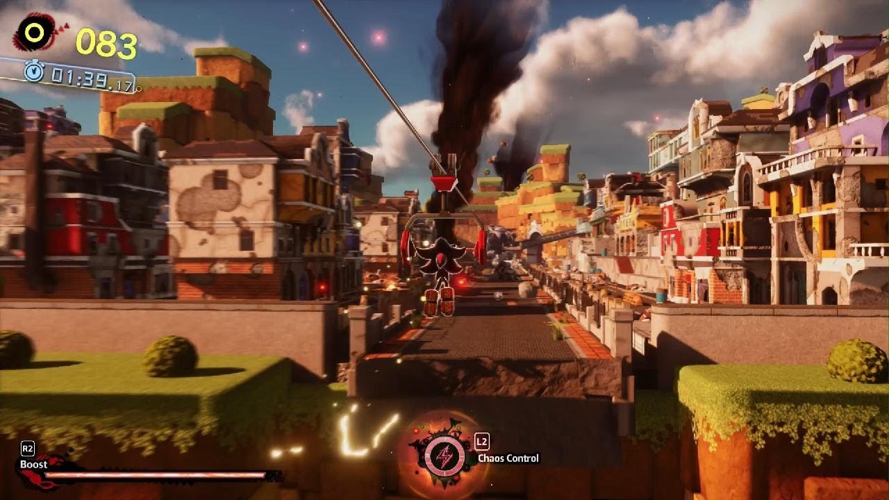 SONIC X SHADOW GENERATIONS - Sunset Heights Act 1 - YouTube