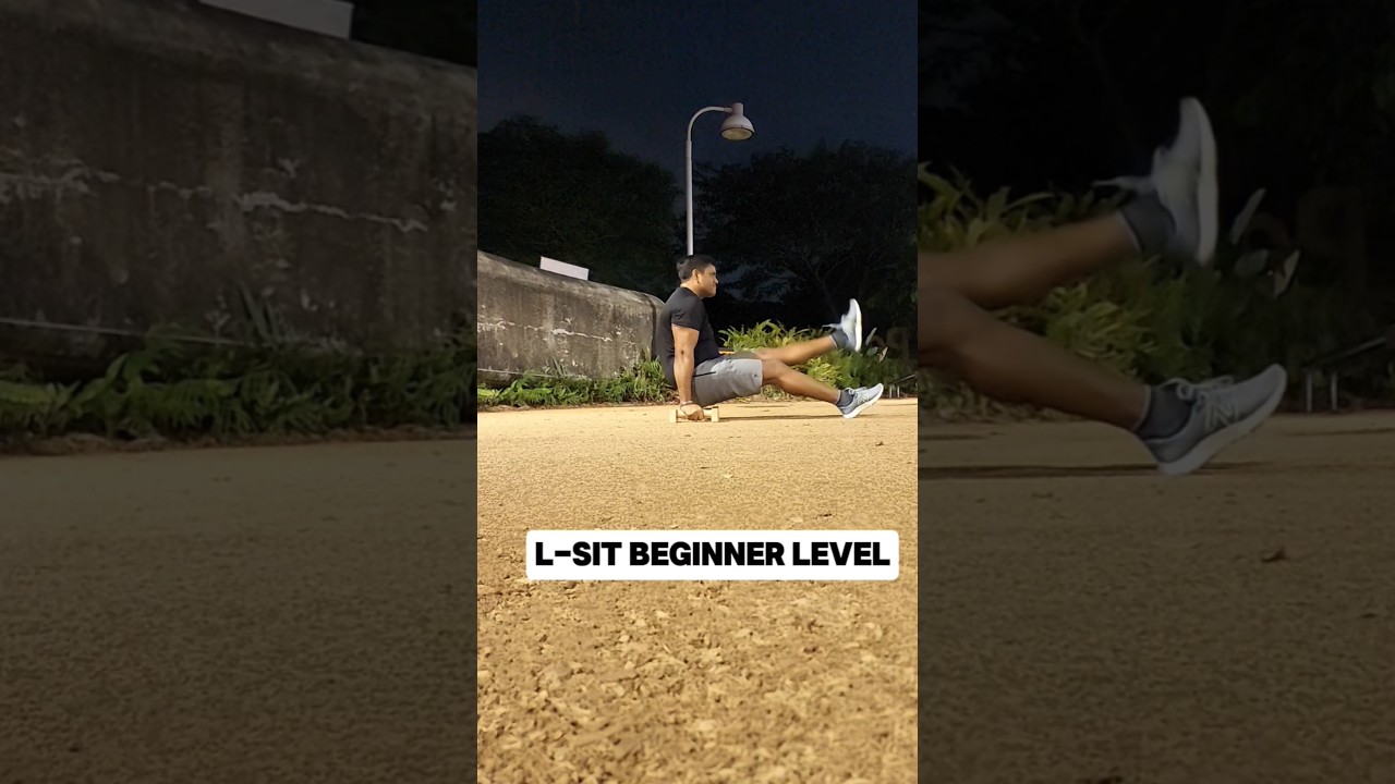 L-SIT Beginner Level Practice. #shorts #lsit #calisthenics - YouTube