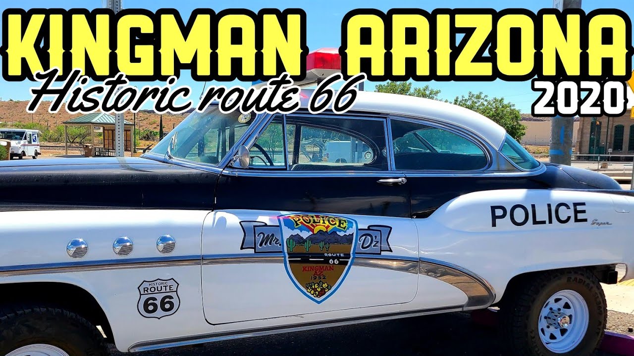 [4K] HISTORIC ROUTE 66 KINGMAN ARIZONA - YouTube