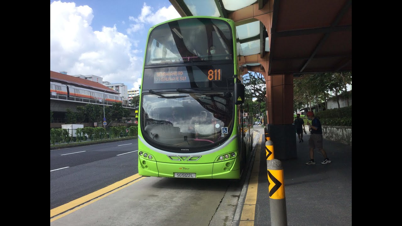 [Route Amendment] SBST Bus Service 811 [SG5122L]: Yishun Stn Exit E → ...