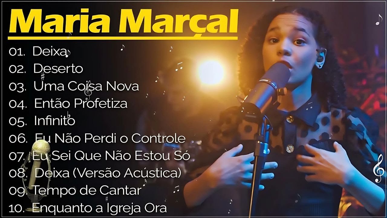 Maria Marçal || Hinos Gospel para Fortalecer a Esperança #mariamarcal # ...