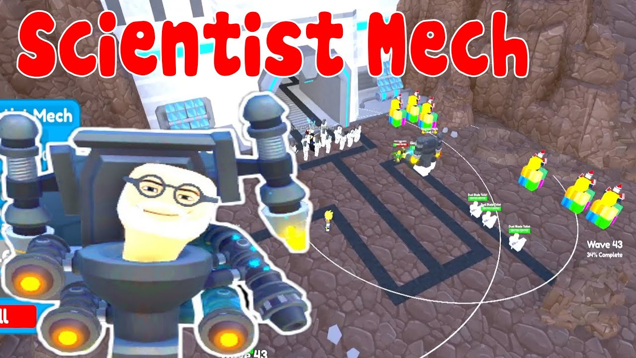 Trải Nghiệm Scientist Mech Trong Toilet Tower Defense Cập Nhật Mới Nhất ...