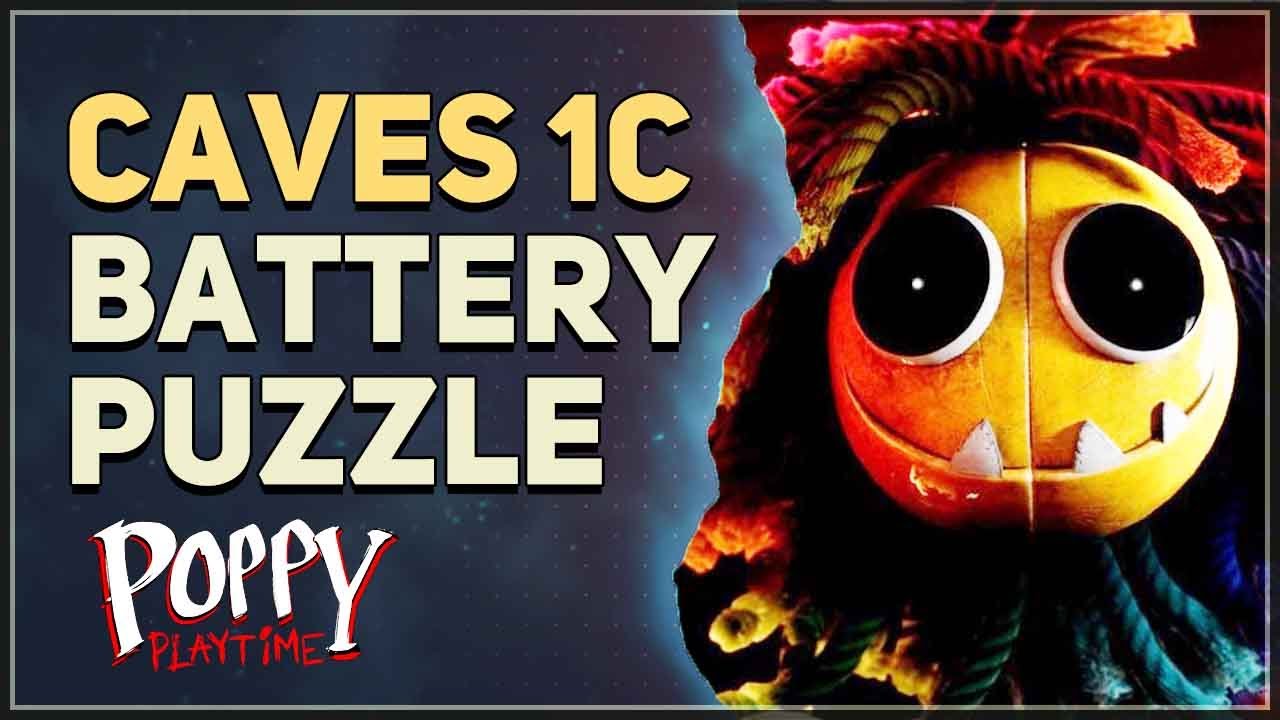 Caves 1C Battery Puzzle Poppy Playtime Chapter 4 Safe Haven - YouTube