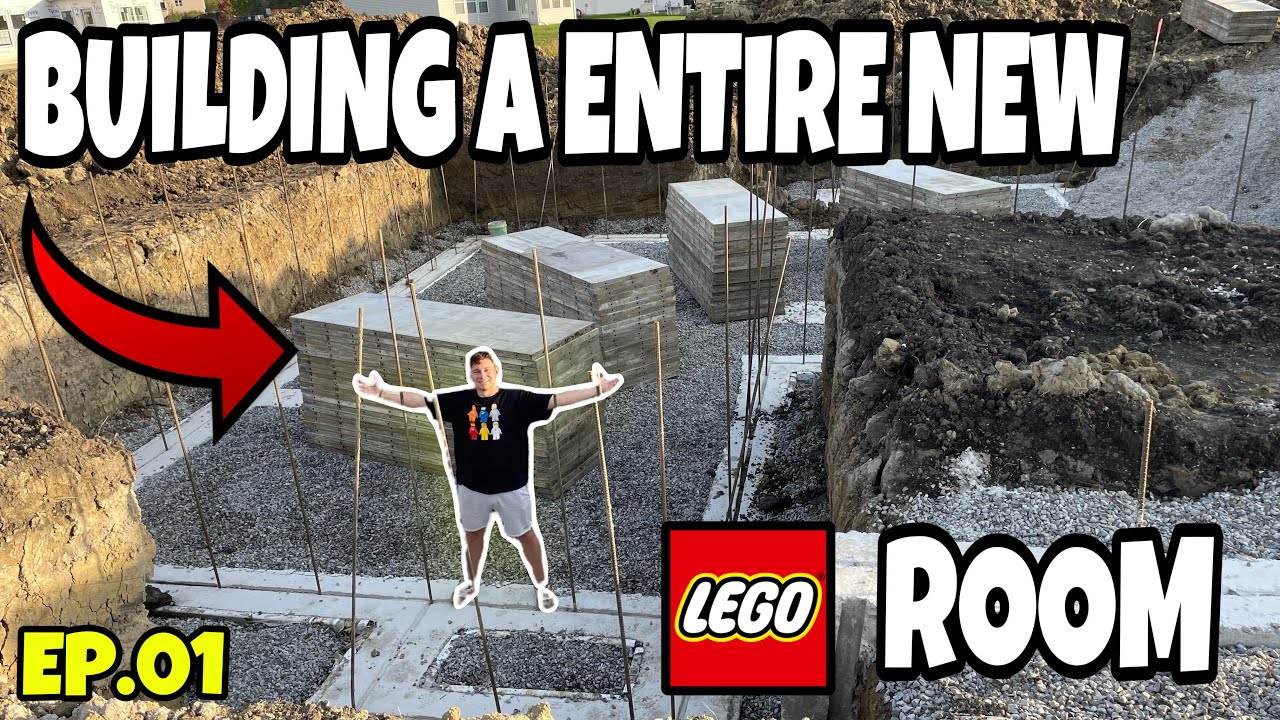 I Built my Dream LEGO House EP01 | The LEGO Basement Foresight - YouTube