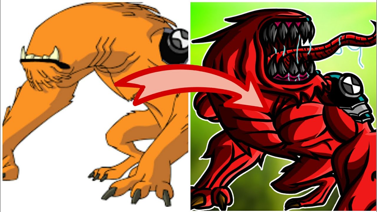 DRAWING 6 CLASSIC BEN 10 ALIENS VENOMIZED - YouTube